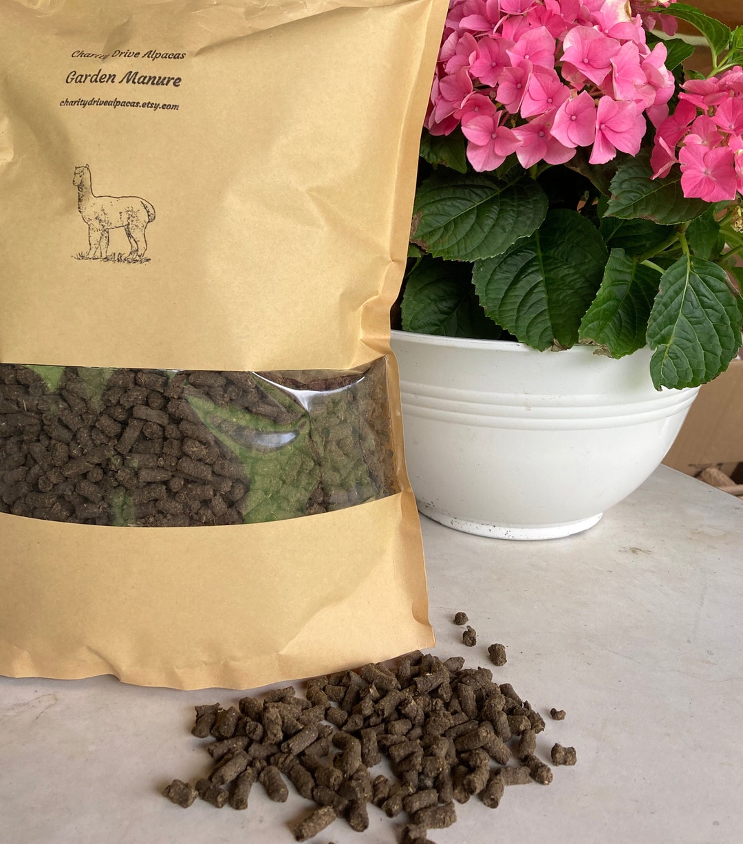 100% Alpaca Manure Poop Pellets Soil Amendment for Fertilizing Gardens ...