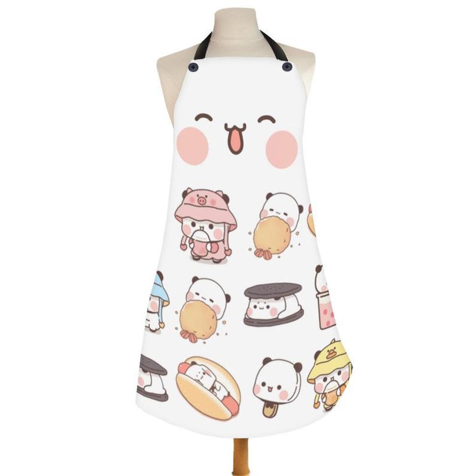 Foodie Bubu Apron | Cooking Apron | Panda Bear | Dudu and Bubu ...