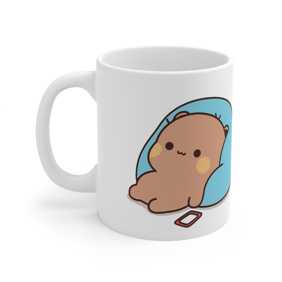 Home Potate Bubu & Dudu 11oz Coffee Mug Panda Bear Bubu and Dudu Unisex ...