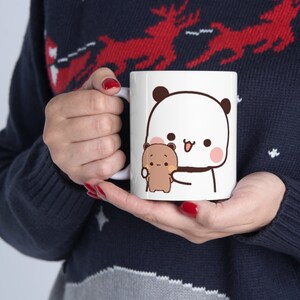 Grumpy Morning Bubu Version 11oz Couples Coffee Mug | Panda Bear | Bubu ...