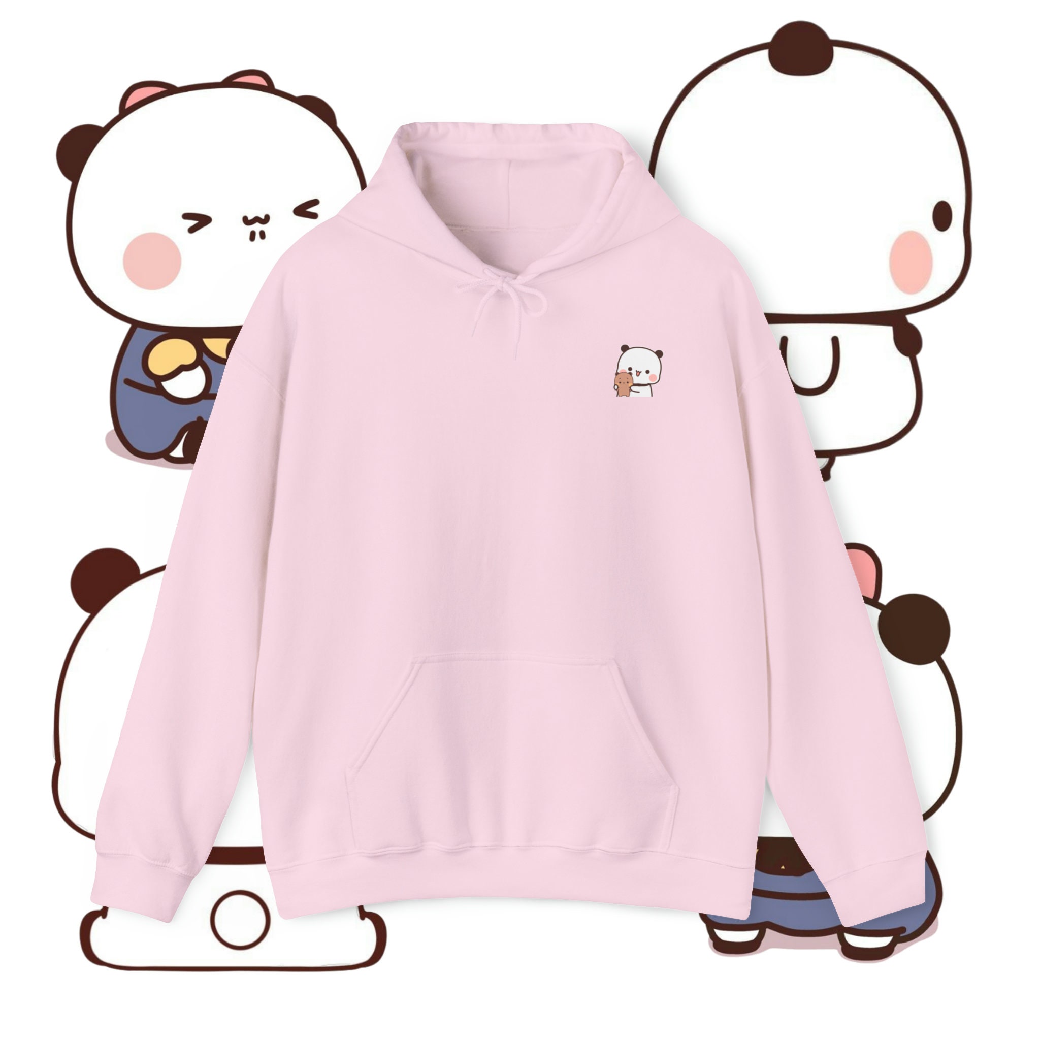 Bubu Version - Couples Hoodie | Panda Bear | Bubu and Dudu | Unisex ...