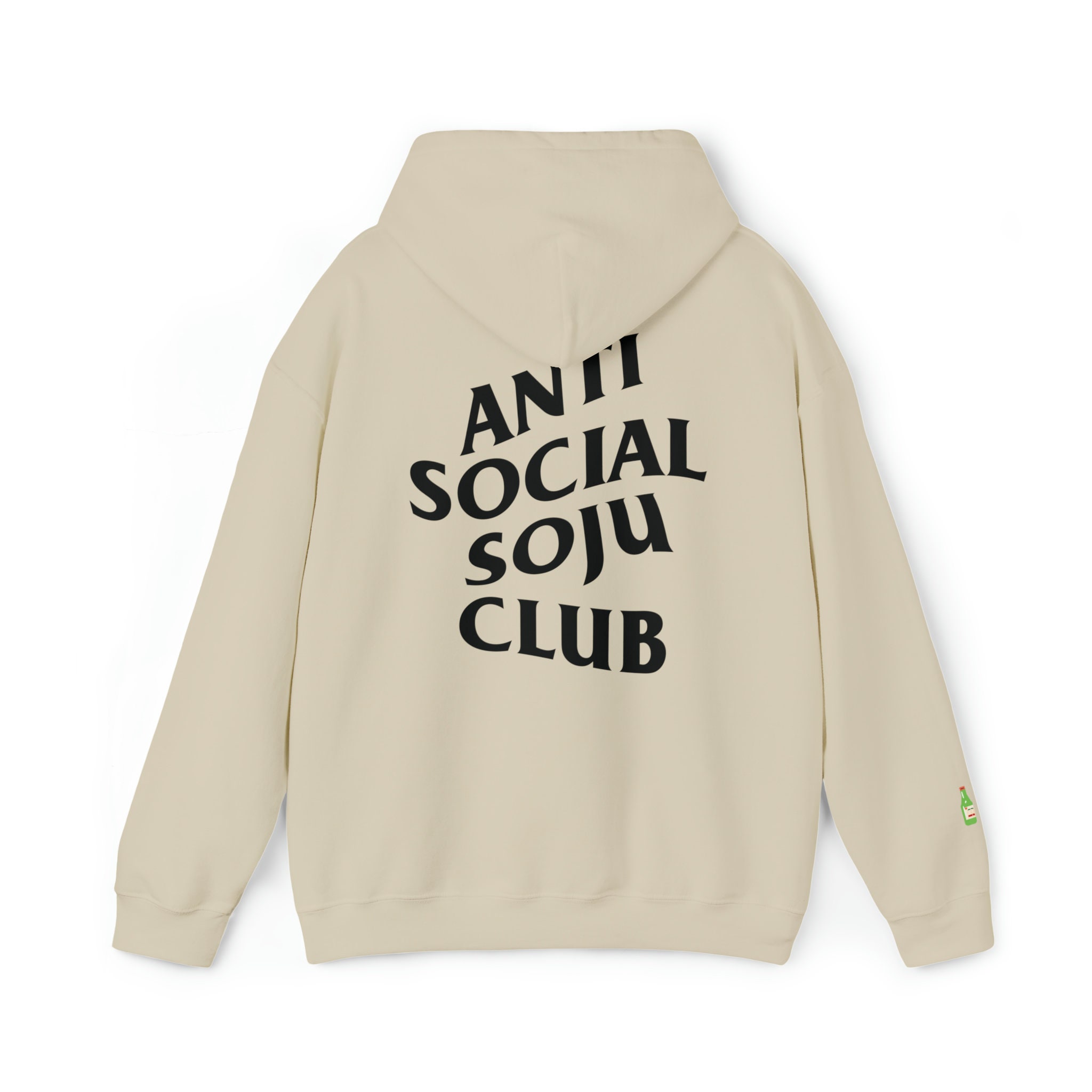 Anti Social Soju Club Yogurt Flavor Edition Couples Hoodie Unisex ...