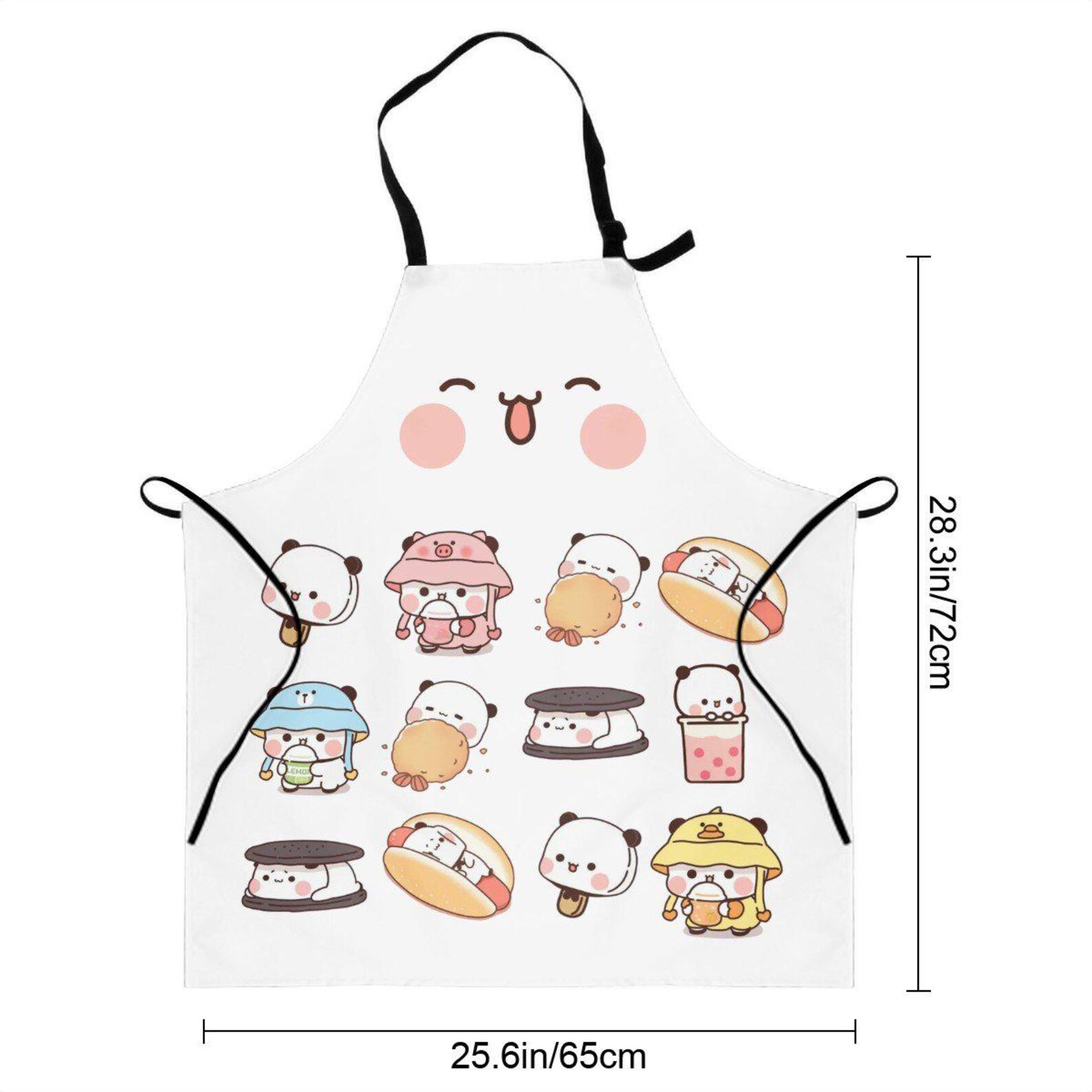 Foodie Apron | Panda Bear Print, Cute Kitchen Wear - Etsy