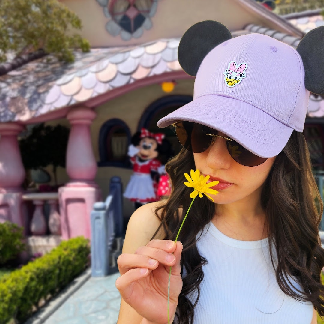 Daisy Ponytail Disney Mouse Ear Hat - Etsy