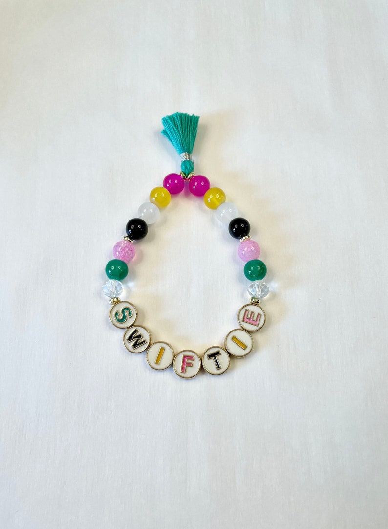 Taylor Swift Swiftie Friendship Bracelet Glass Beaded Bracelet Eras ...