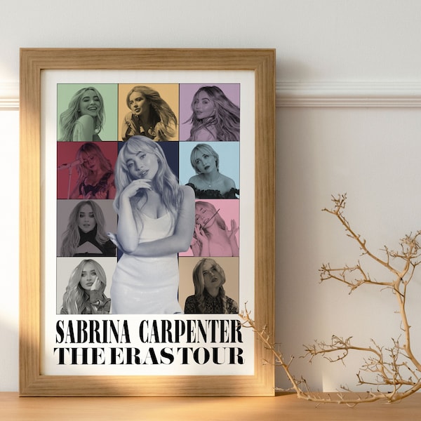 Sabrina Carpenter Tour Poster - Etsy