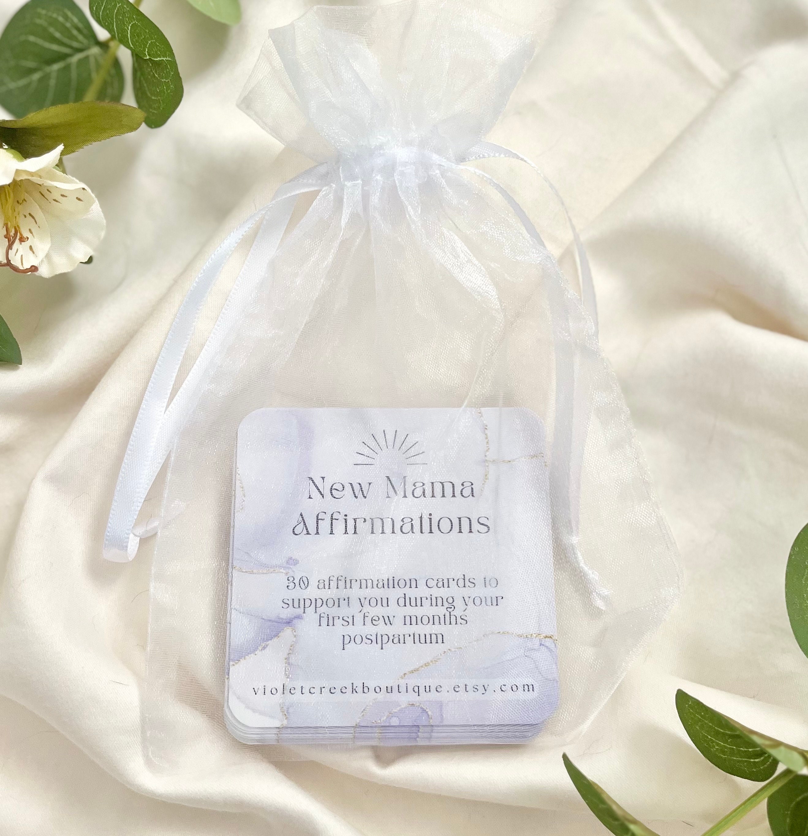 Pregnancy and Birth Affirmation Cards, Mom Affirmations, New Mom ...