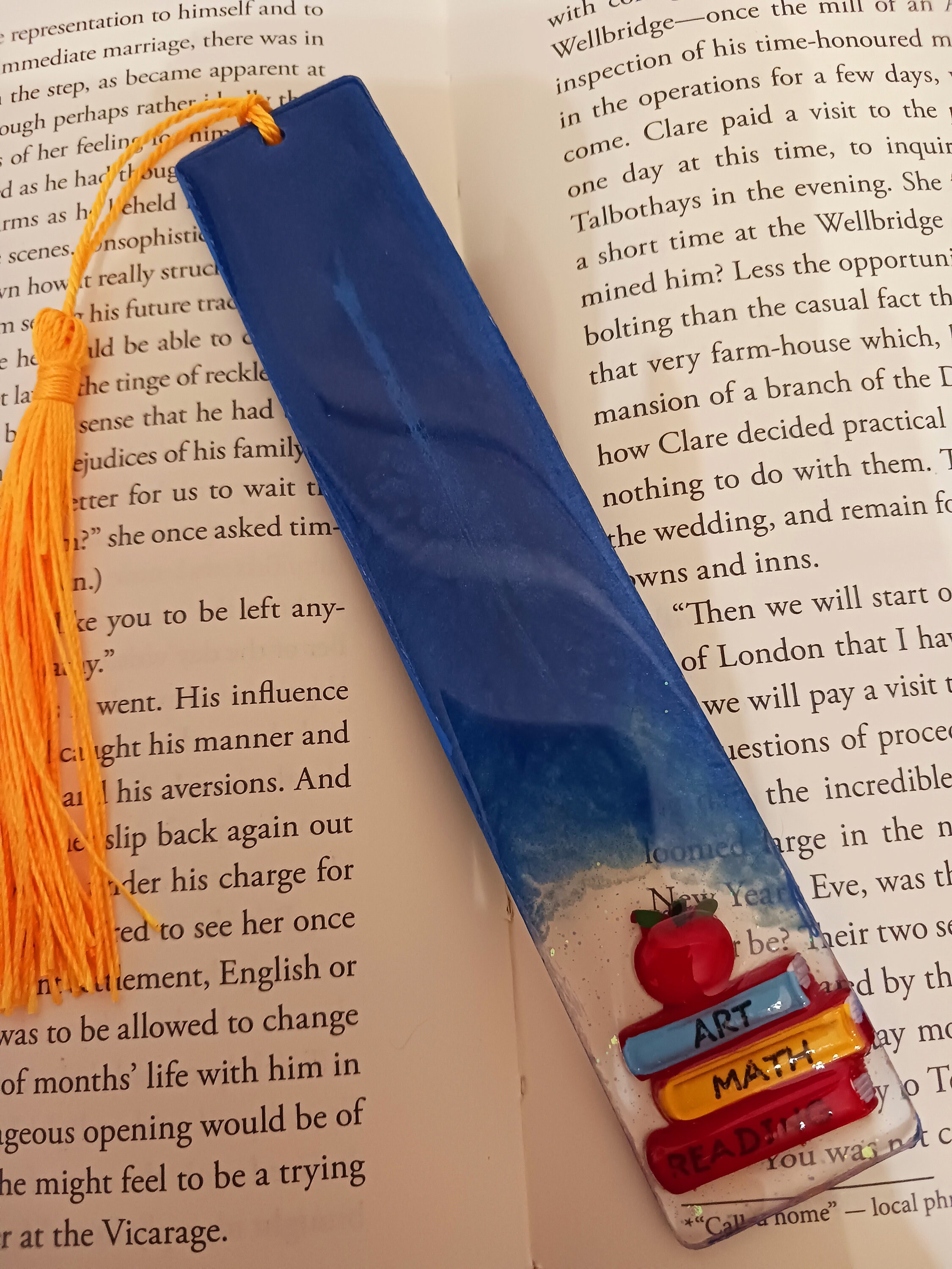 Personalized Book Marks - Etsy