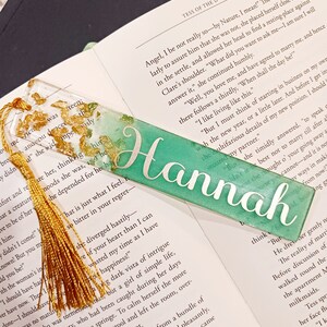 Personalized Book Marks - Etsy