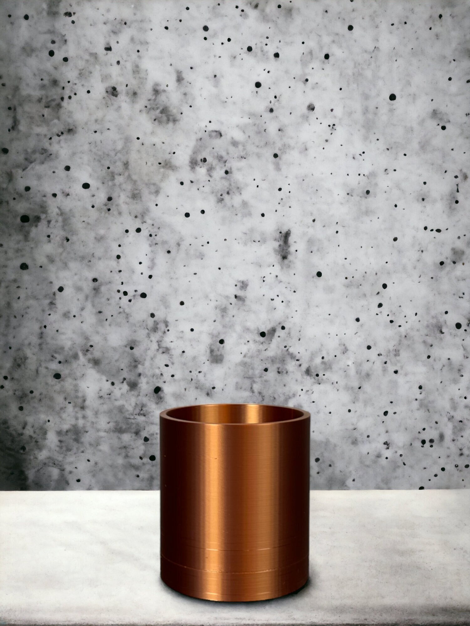 The Classic Planter With Drip Tray in Copper - Etsy