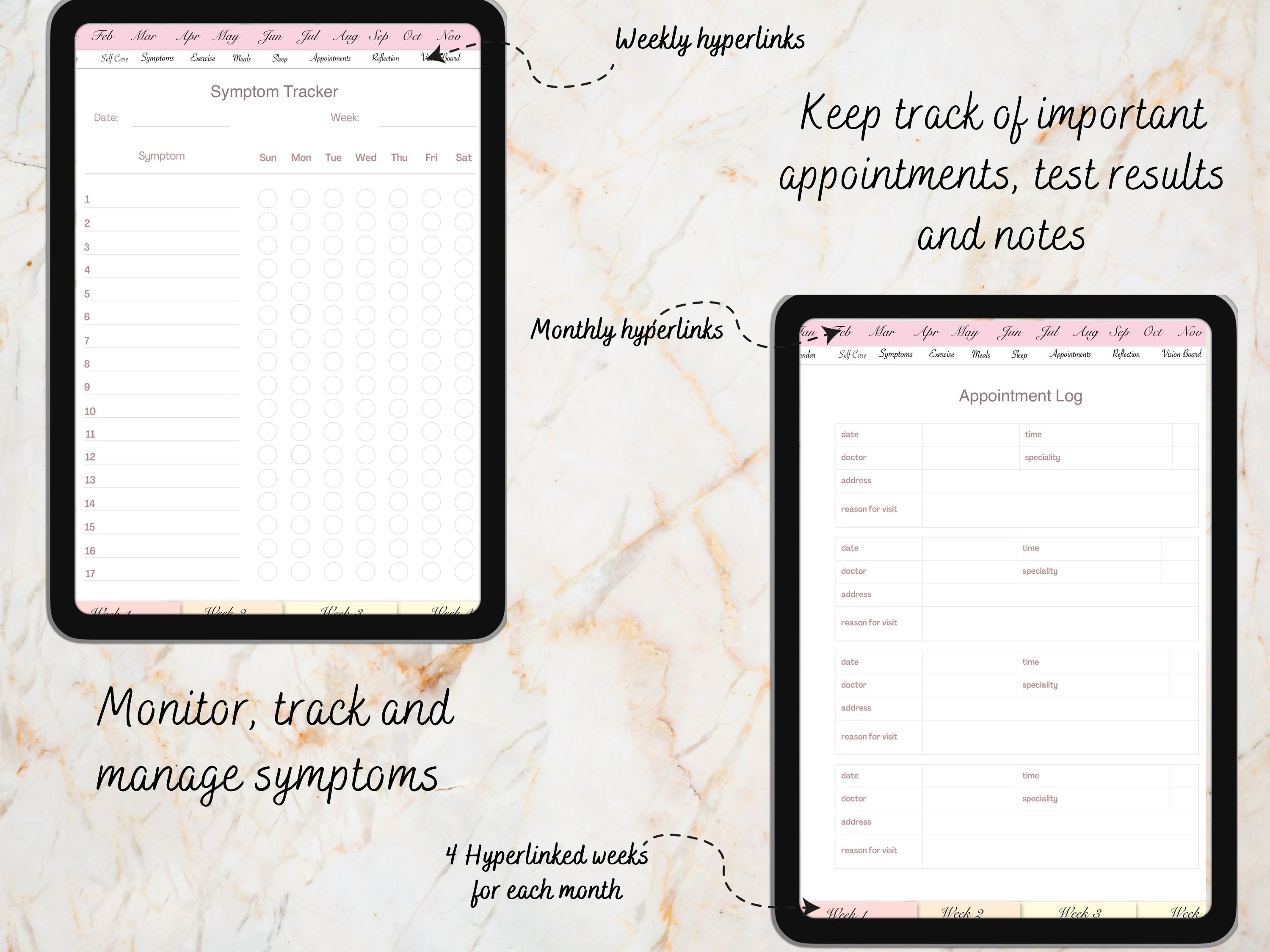 Hashimoto's Disease Digital Journal, Hyperlinked Digital Journal ...