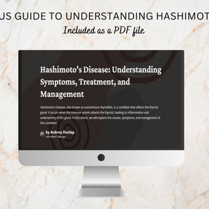 Hashimoto's Disease Digital Journal, Hyperlinked Digital Journal ...