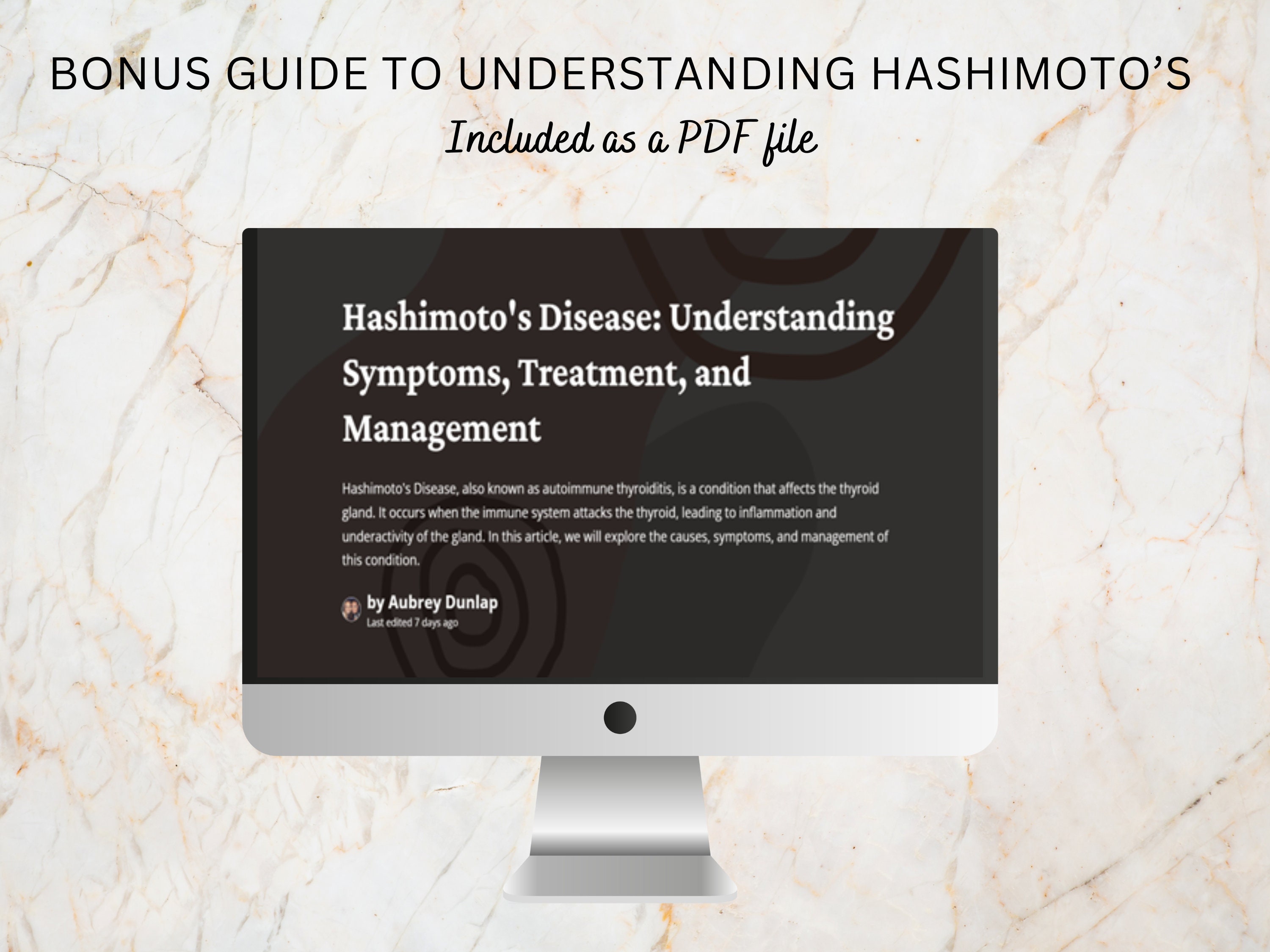 Hashimoto's Disease Digital Journal, Hyperlinked Digital Journal ...