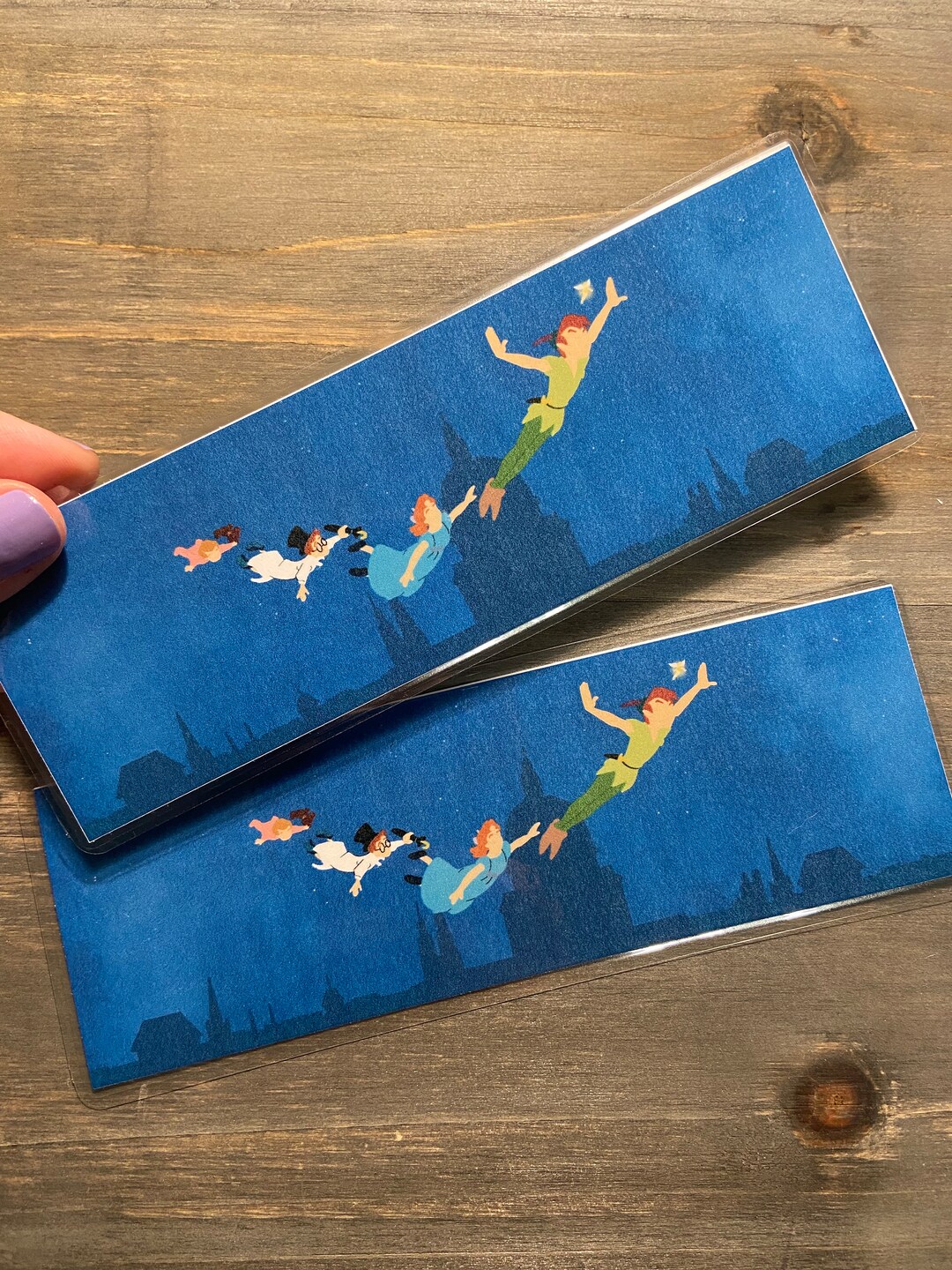 Peter Pan Bookmark Wendy Michael John Handmade Bookish Bookmark - Etsy