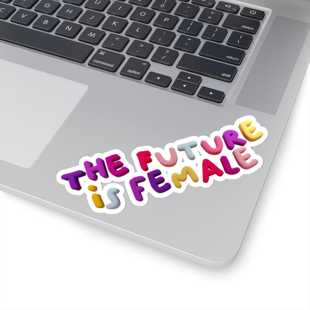 The Future is Female Sticker Bubble Letters Stickers Preppy Stanley Cup ...