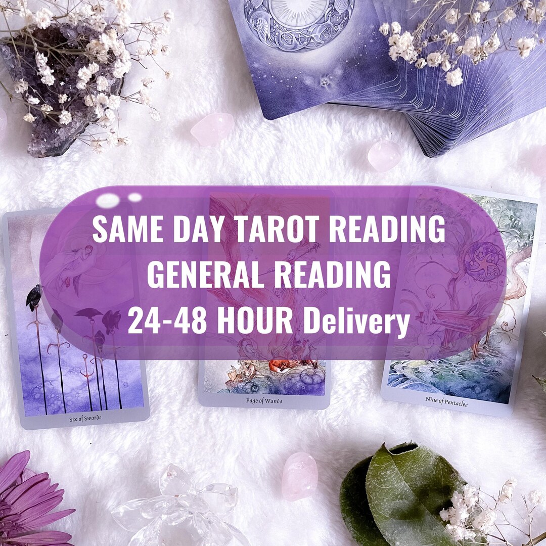 Same Day GENERAL Tarot Reading, Personal Reading, Spiritual Guidance ...