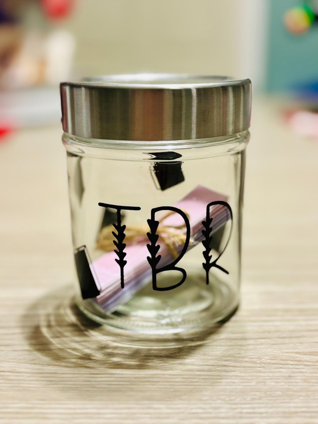 TBR Jar | to Be Read Jar | Choose Your Next Book | Bookworm Gift | Book ...