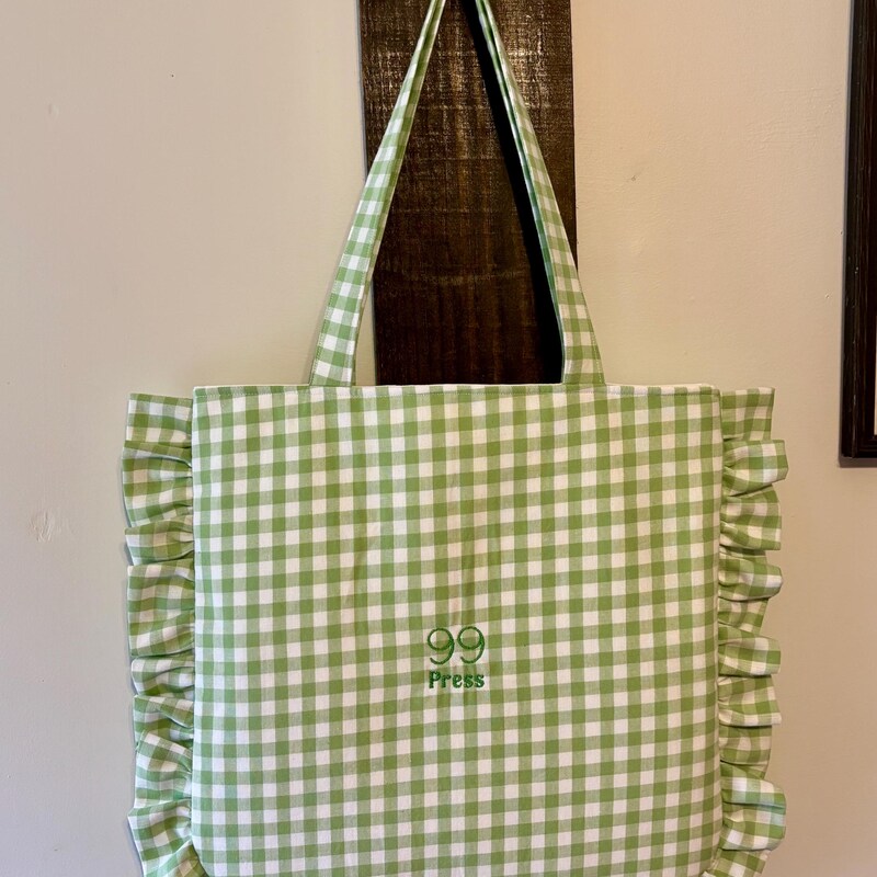 Ruffle Tote Bag - Etsy