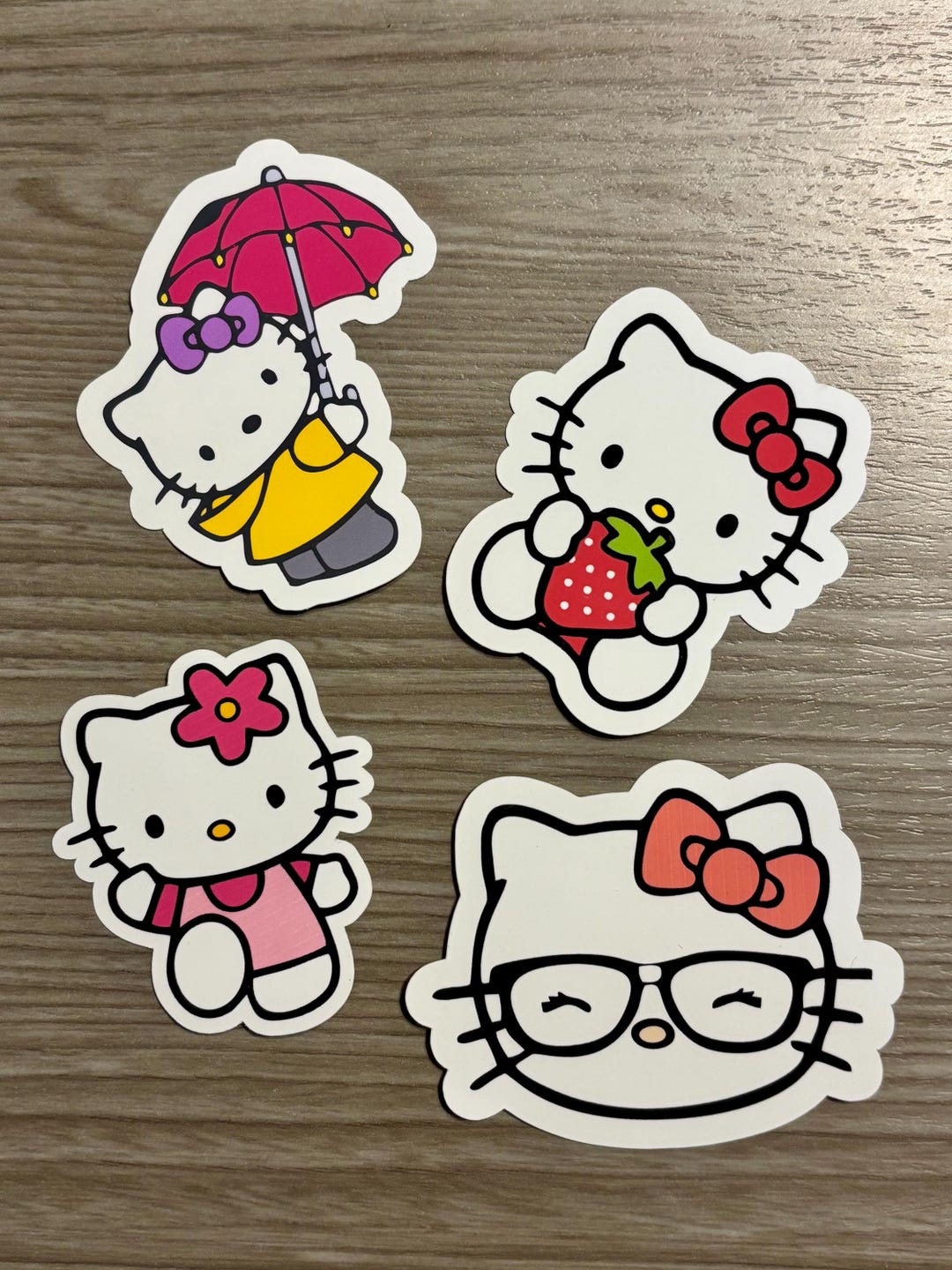Hello Kitty Sticker | Water Resistant Vinyl Decal - Etsy