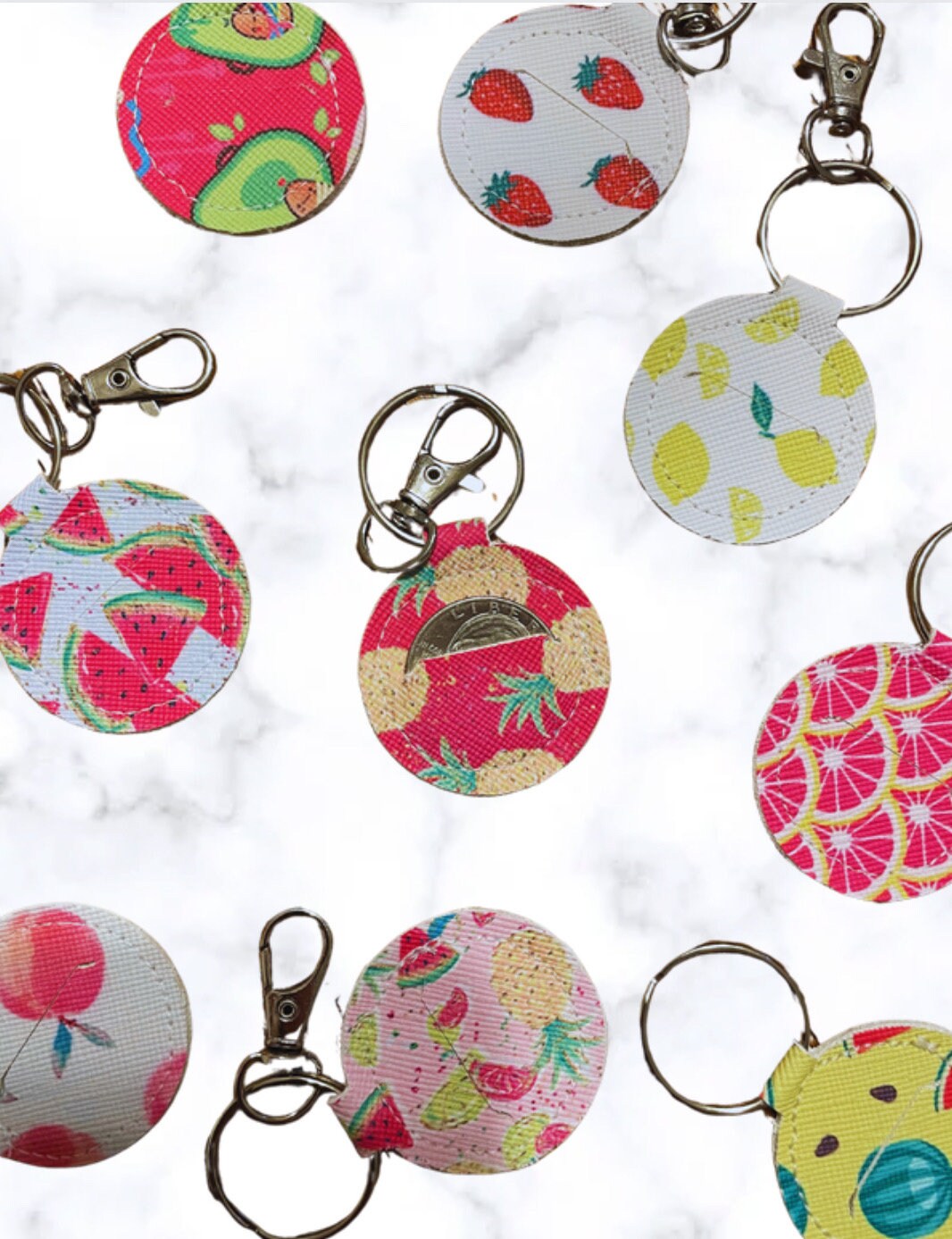 Grocery Cart Quarter Keeper, Coin Saver Keychain, Keychain - Etsy