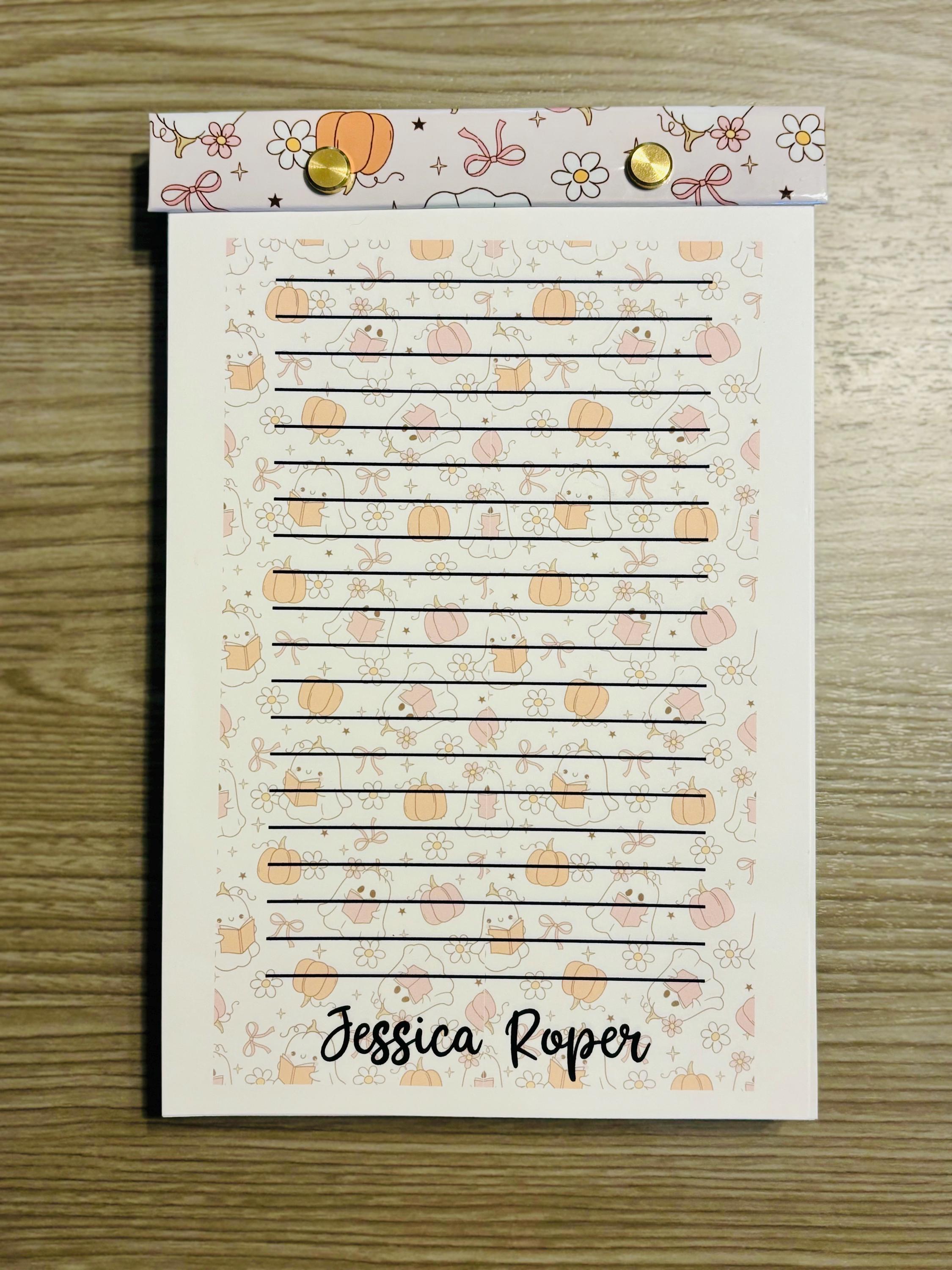 Refillable A5 Notepad | Refill for Refillable Notepad | Handmade ...