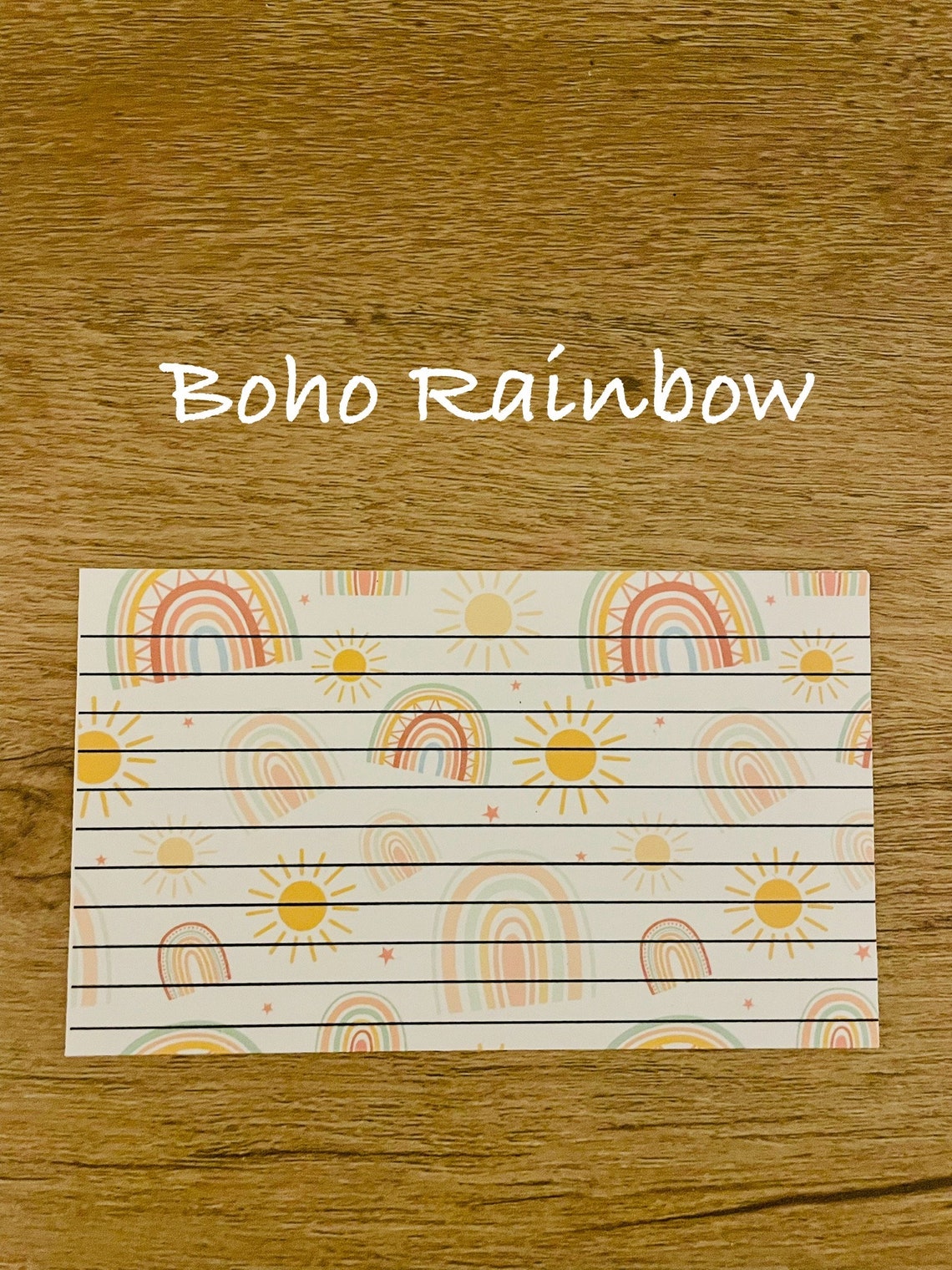 Pretty Notecards | Unique Index Cards | Recipe Cards | Study Notecards ...