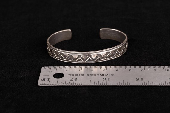 Hopi Overlay Silver Cuff - Perfect Holiday Gift or Bi… - Gem