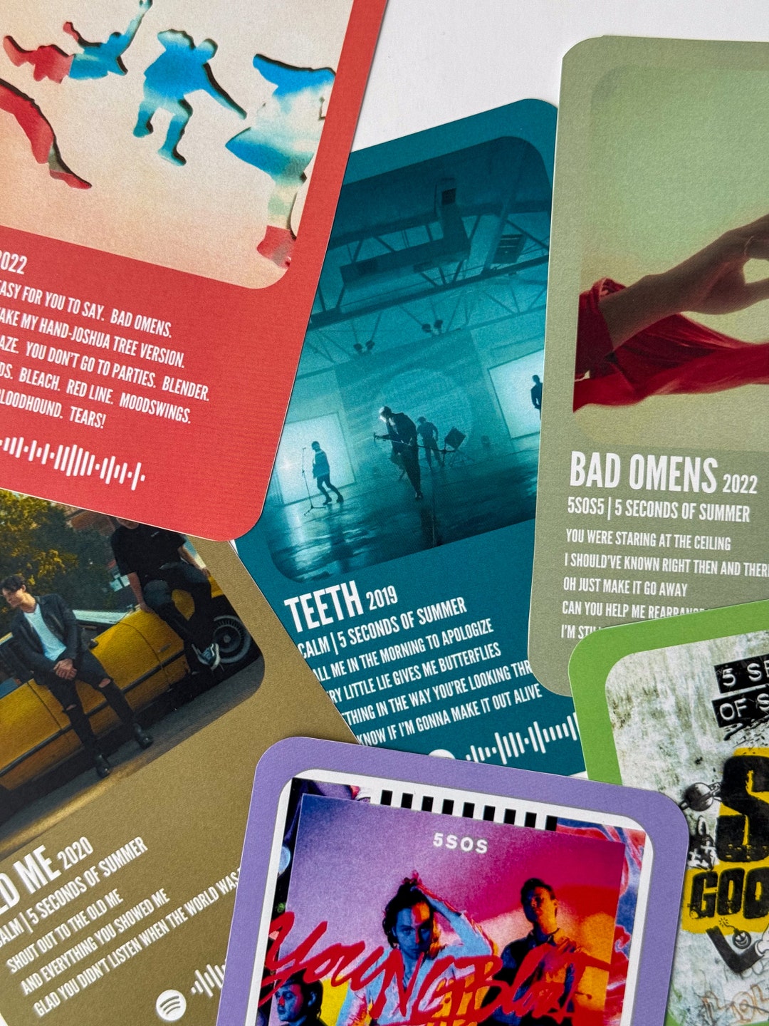 5 Seconds of Summer Pack of 15 Prints | Music Posters | 5SOS Song ...