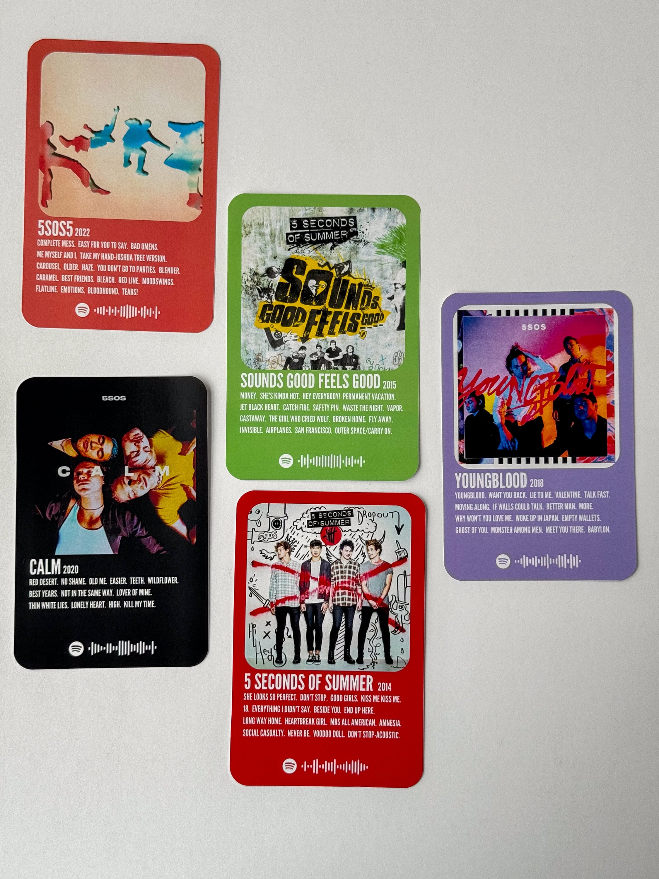 5 Seconds of Summer Album Cover Prints | Music Posters | 5SOS Album ...