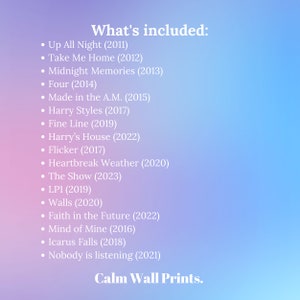 One Direction Album Prints | Music Posters | 1D Album Cover Prints | 1D ...