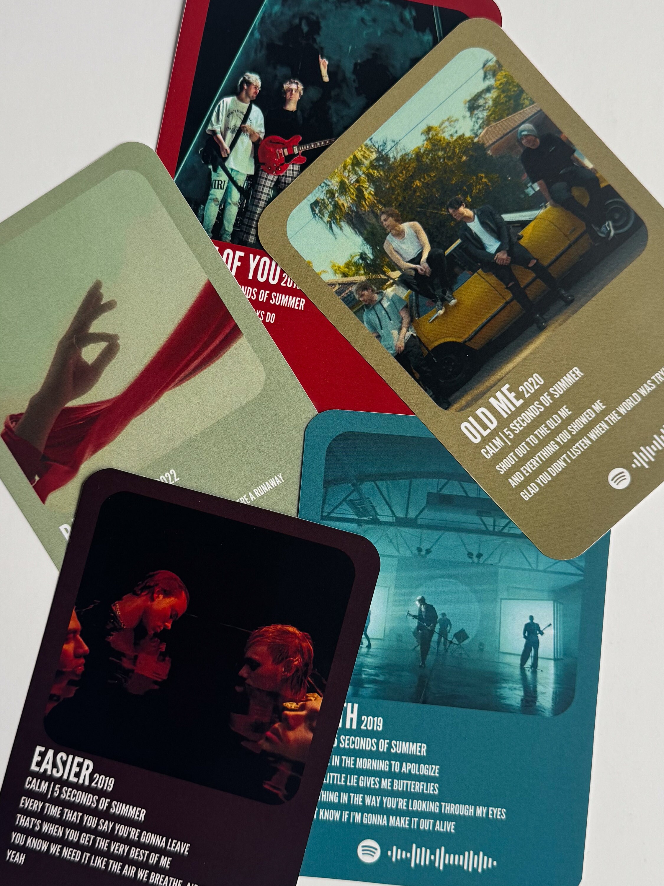 5 Seconds of Summer Pack of 15 Prints Music Posters 5SOS Song Prints ...