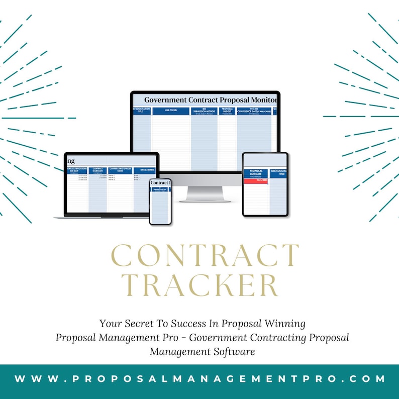 Contract and Proposal Tracker - Etsy