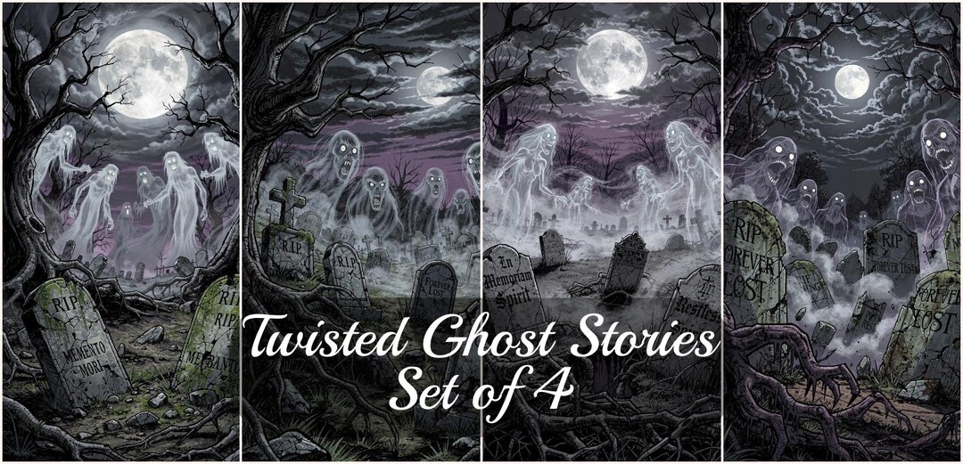 Twisted Ghost Stories Digital Download Set of 4 Images - Etsy