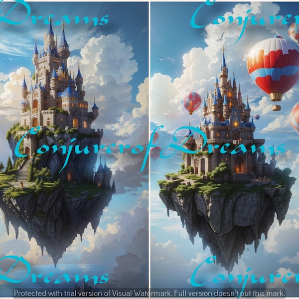 Floating Castle - Etsy