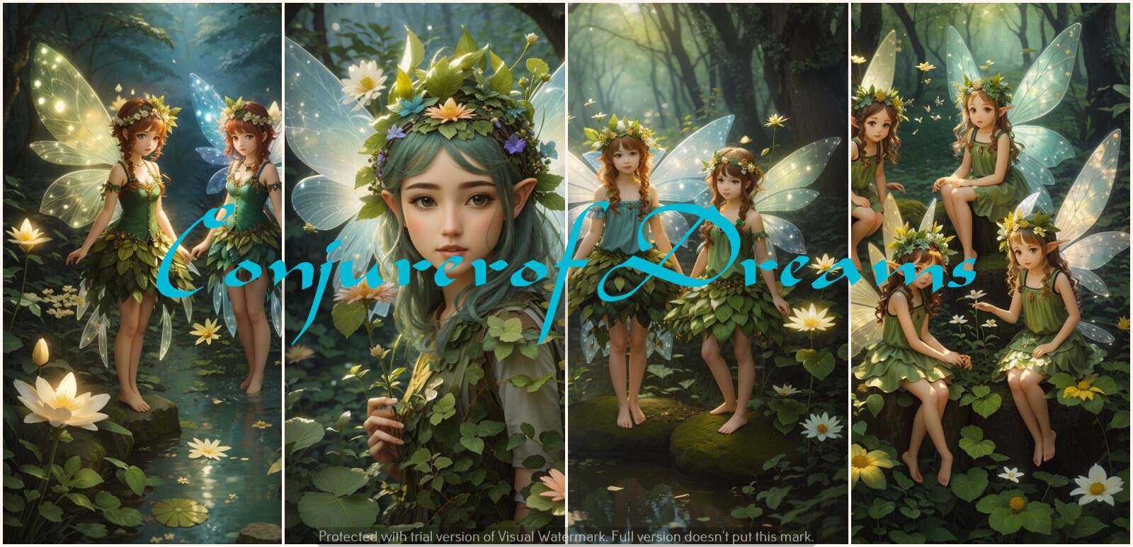 Nature Sprites AI Art Digital Download - Etsy New Zealand