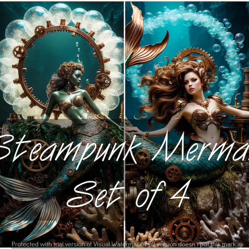 Steampunk Mermaid - Etsy