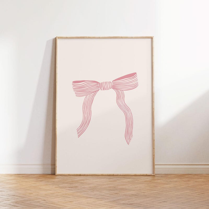 Light Pink Wall Prints - Etsy
