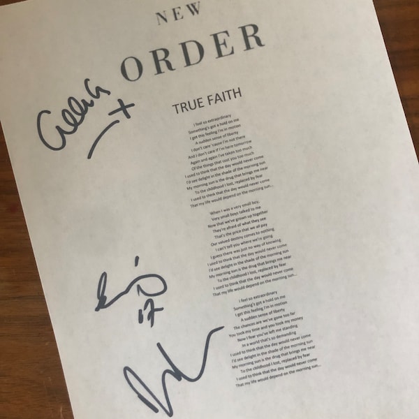 New Order - Etsy