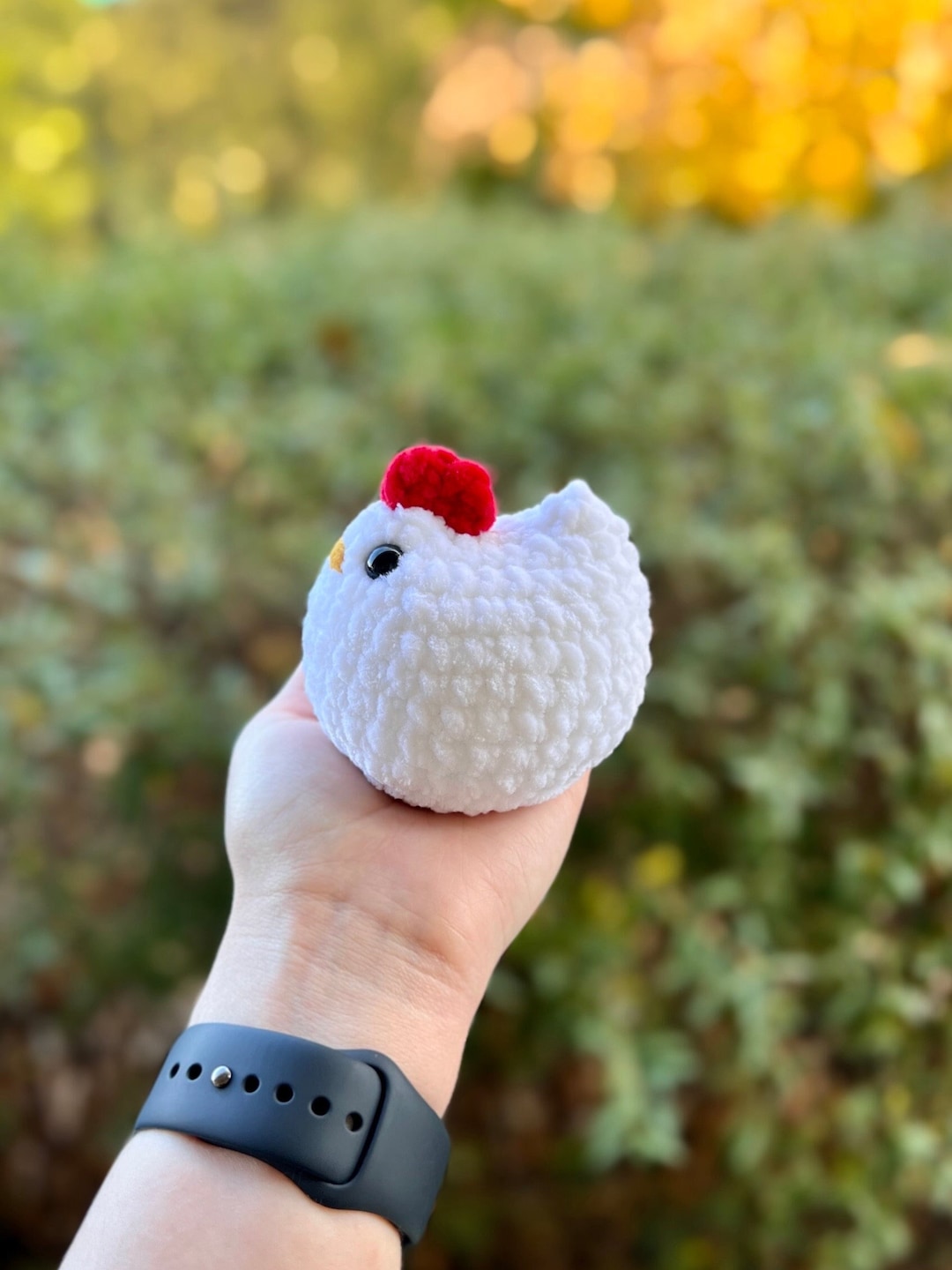 Farmhouse Chicken Toy Hen Stuffed Animal Chicken Plushie Handmade Home ...