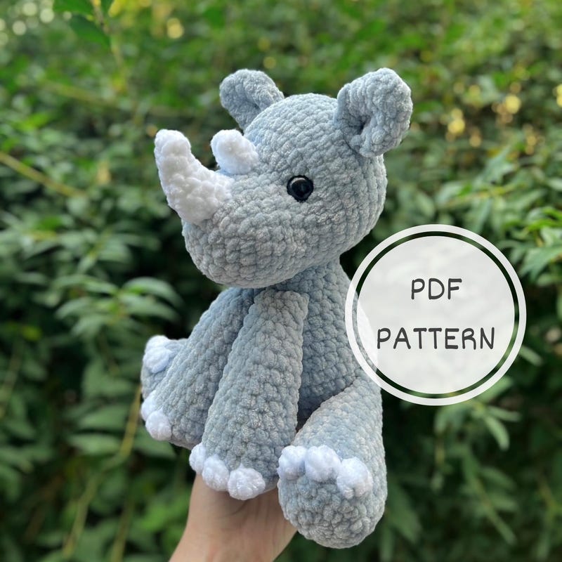 Rhino Sewing Pattern - Etsy