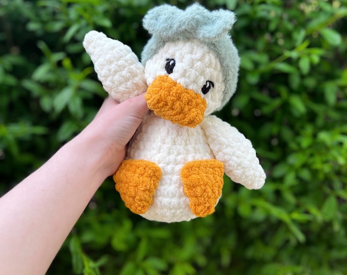 Made to Order Della Duck Stuffie | Duck Stuffed Animal | Duck Plush ...