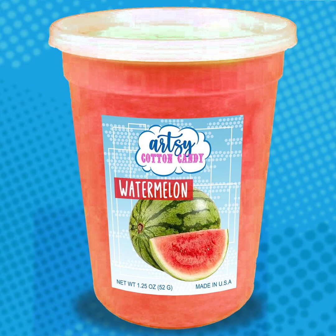 Watermelon Cotton Candy Tub, Rainbow Birthday Tubs, Unicorn Theme Party ...