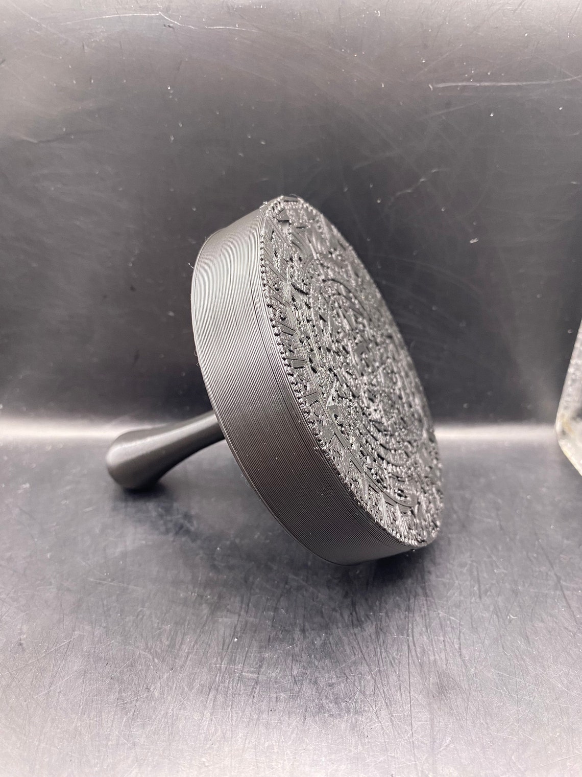 Digital 3D STL File Large Aztec Calendar Stamp - Etsy