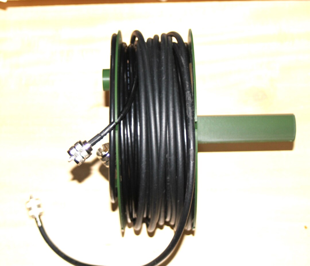 RG-8X Coax Winder Reel for 100+ Feet, 8" Diameter - Keeps the Coax ...