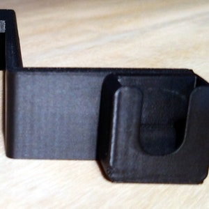 Mic Clip Mount for Radio Strap, Clips on the Strap and Extends Mic Clip ...