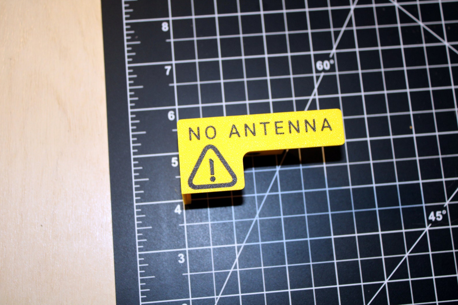 NO ANTENNA Magnetic Sign for Radios With Disconnected Antennas - Keep ...
