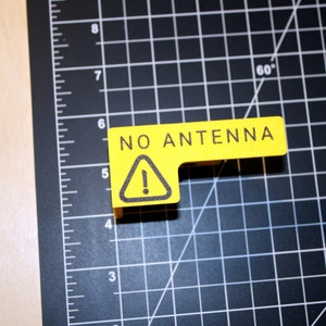 NO ANTENNA Magnetic Sign for Radios With Disconnected Antennas - Keep ...