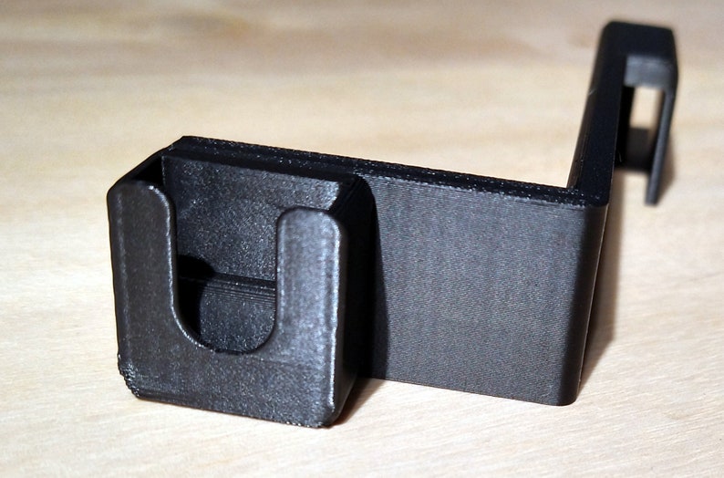 Mic Clip Mount for Radio Strap, Clips on the Strap and Extends Mic Clip ...