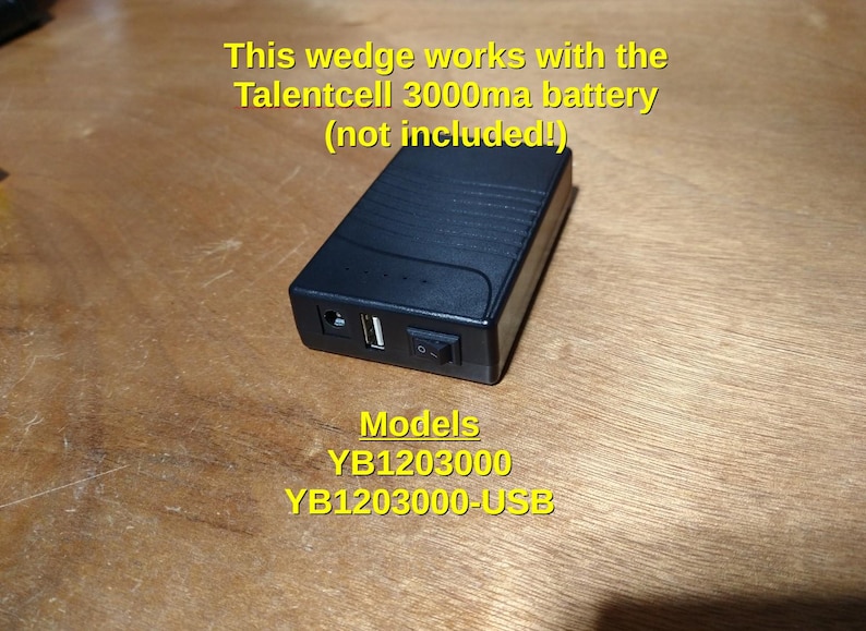 Talentcell 3000 / (tr)usdx Combo Carrier Wedge - Integrate the Radio ...