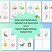 Easy Montessori Alphabet Cards | Instant Download | Montessori Learning ...